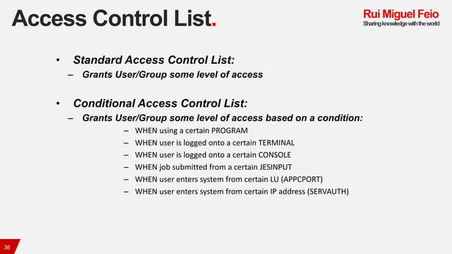 RACF - The Basics (v1.2) | PDF | Operating Systems | Computer Software ...