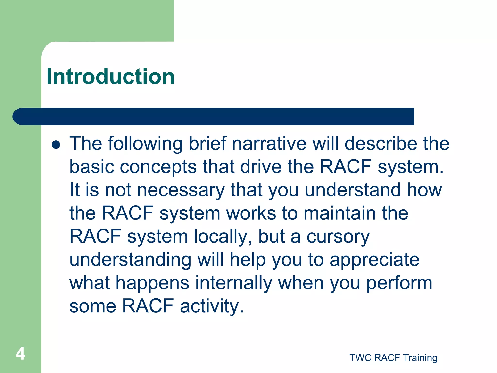 RACF Managers Operating Standards_Procedures.ppt