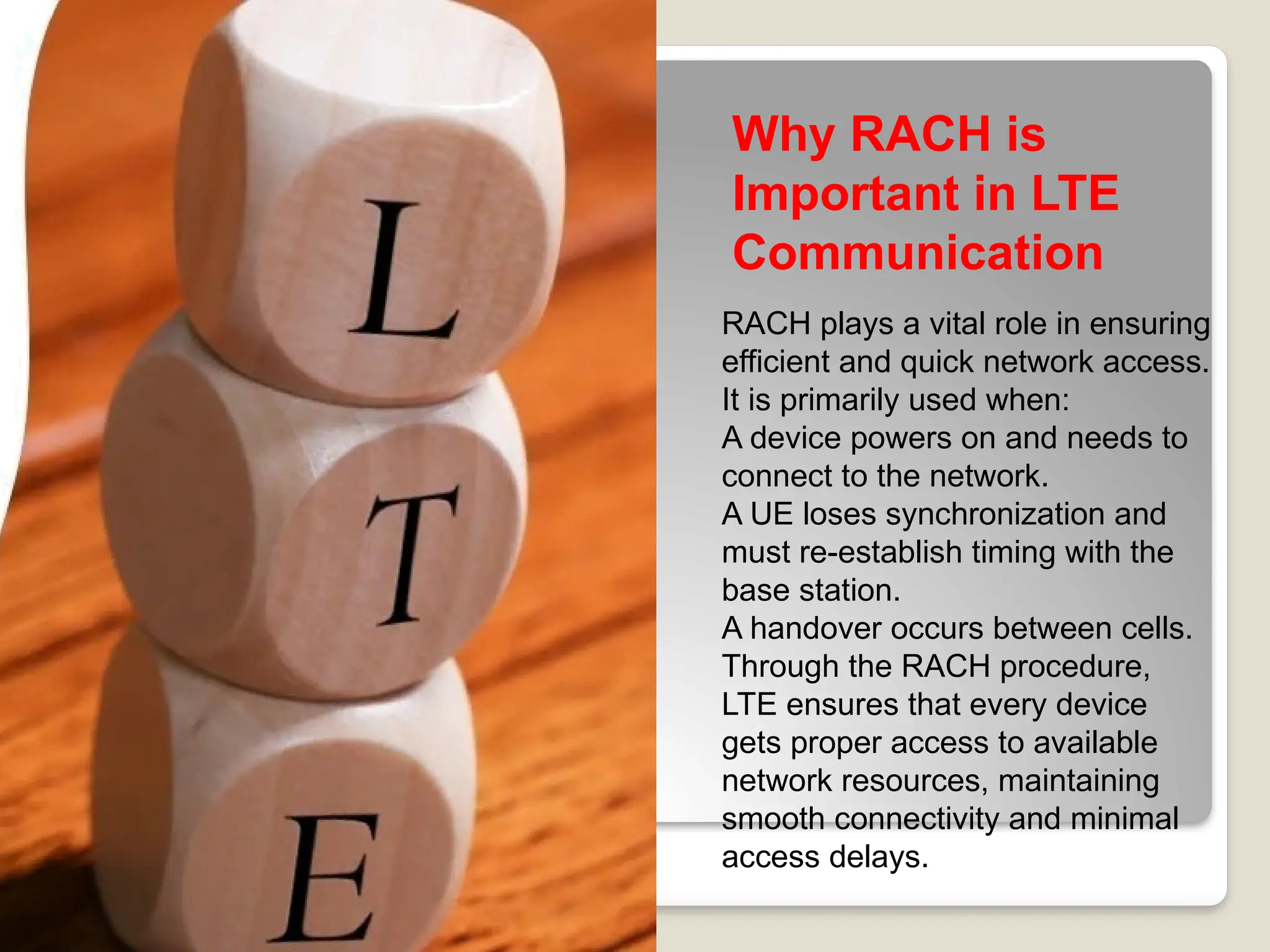 Understanding RACH in LTE: The Gateway to Network Access|TechLTE World ...