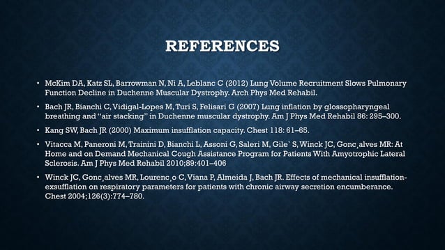 Rachael Moses - Managing respiratory function in advanced Multiple ...