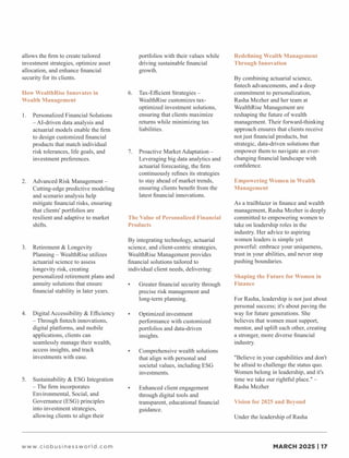 Racha Mezher Most Influential Women in Finance Boosting Wealth Management in 2025 | PDF