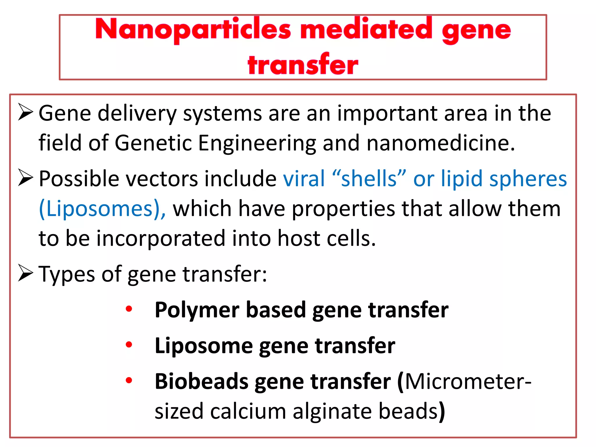 Nanotechnology for crop improvement | PPTX