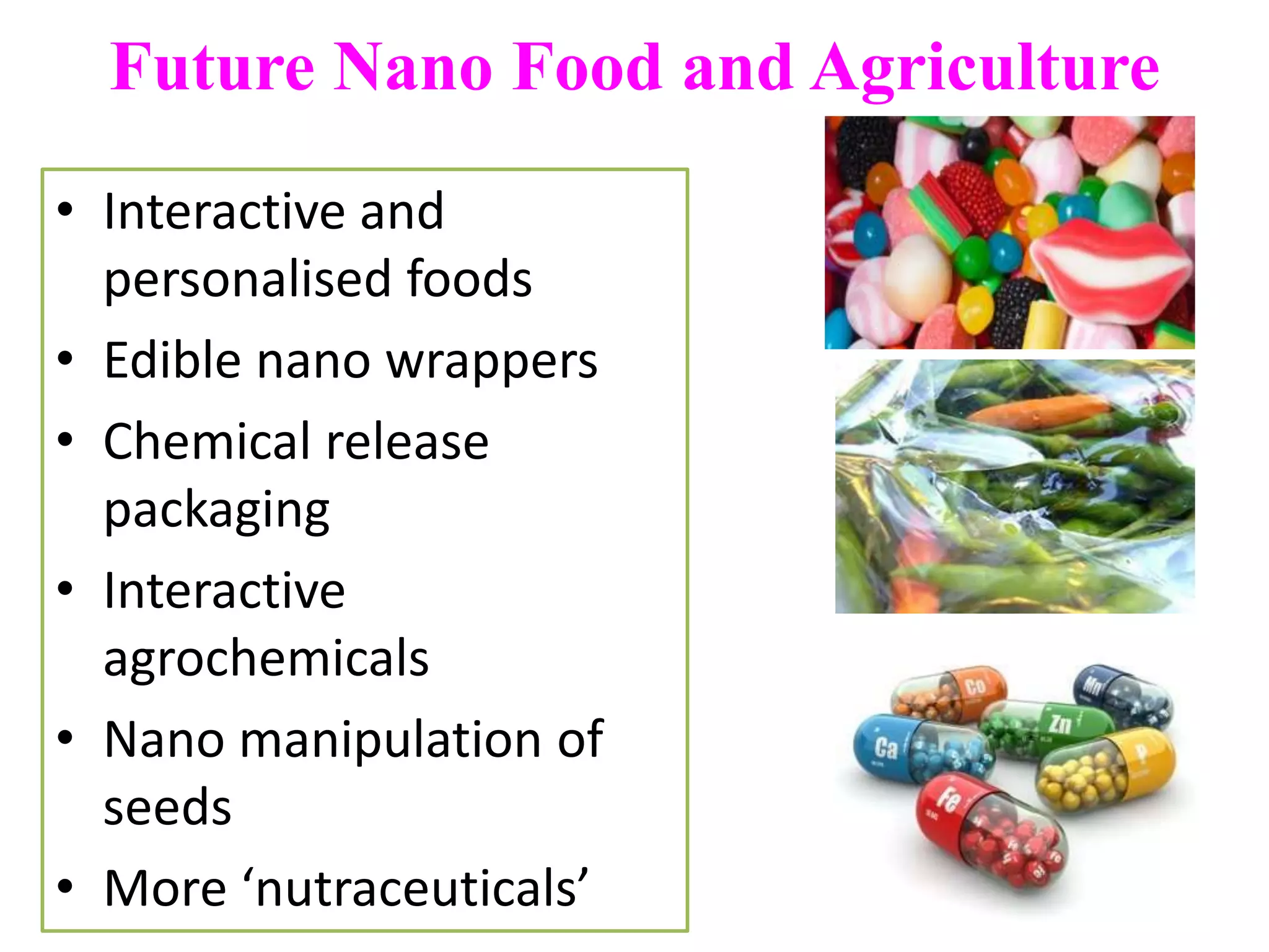 Nanotechnology for crop improvement | PPT
