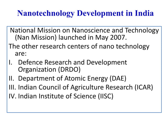 Nanotechnology for crop improvement | PPTX | Chemistry | Science