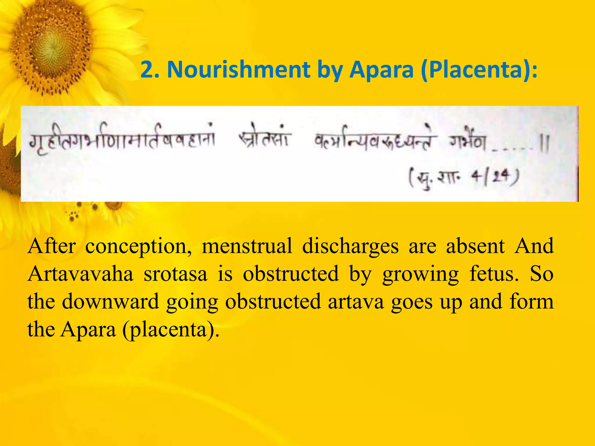 Garbha Poshan in Ayurveda | PPTX