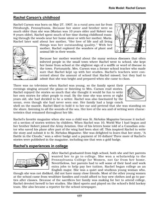 Rachel carson | PDF