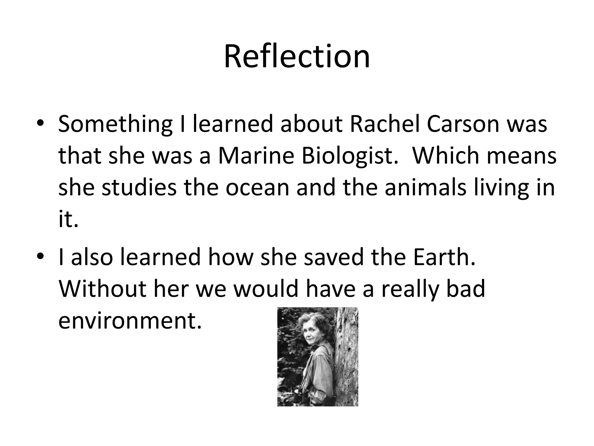 Rachel carson | PPT