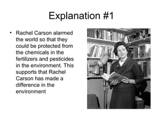 Rachel carson angie payes | PPT