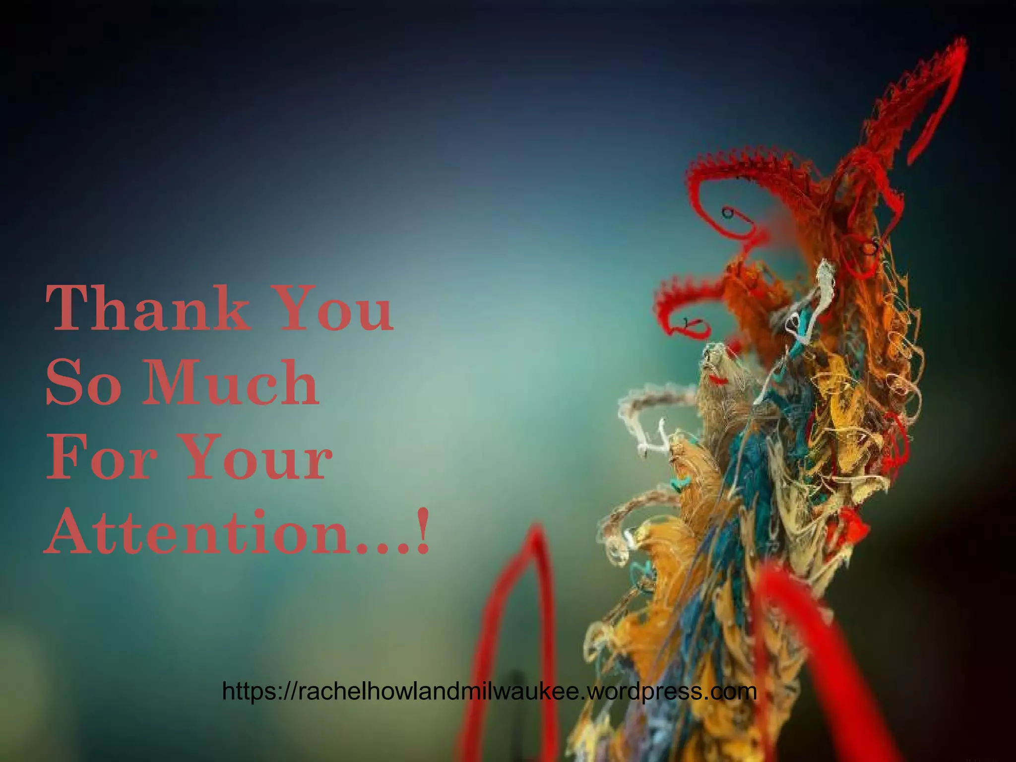 RACHEL HOWLAND OF MILWAUKEE –VOLUNTEER | PPT