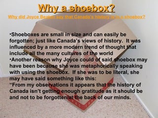 History Makes Us Canadian | PPT