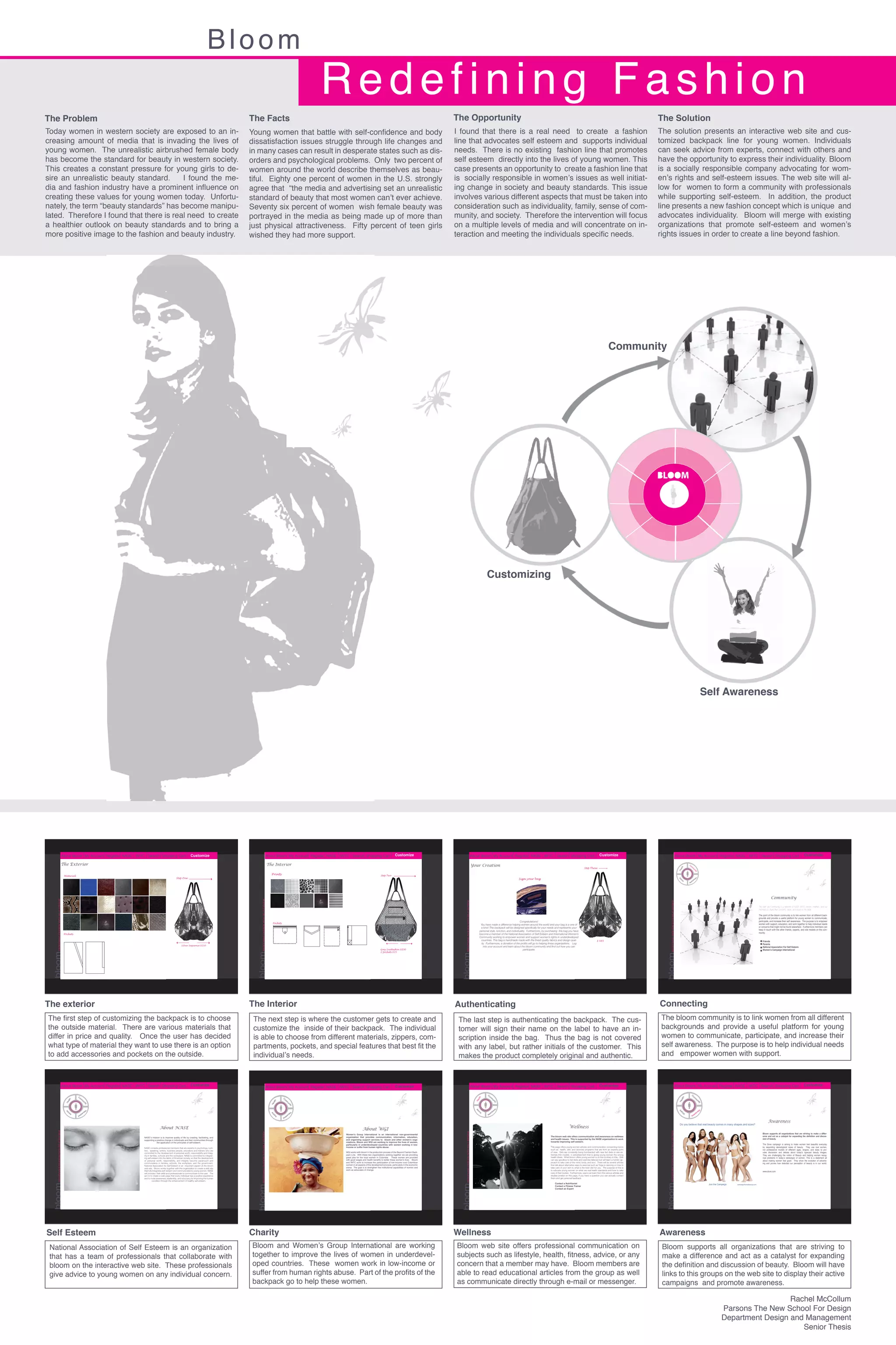 Rachel McCollum, Parsons Design + Management, Senior Thesis Poster, Spring 2009 | PDF