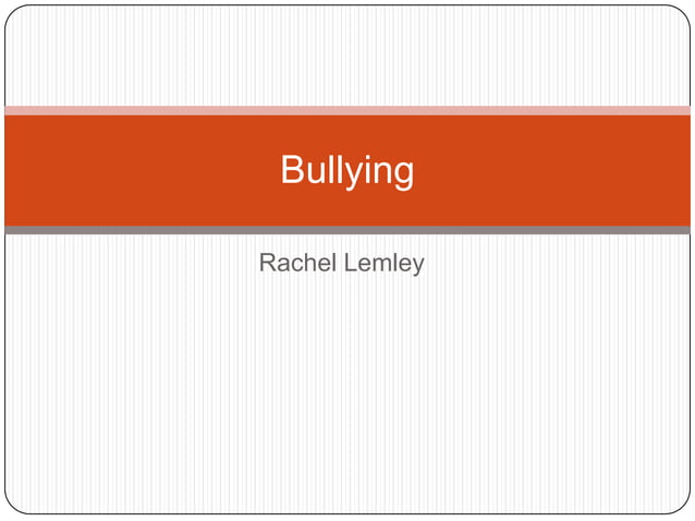 Bullying Quiz 3 | PPT