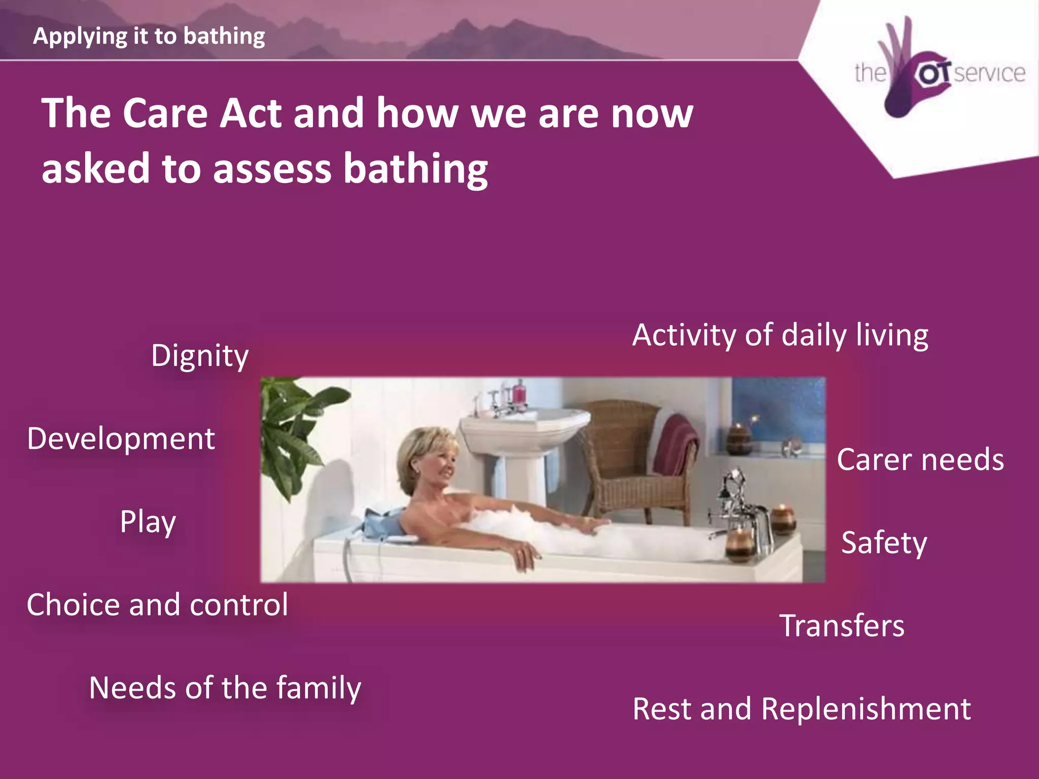 Bathing - necessity, choice or wellbeing | PPTX