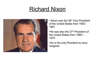 Rachel's nixon foa | PPT