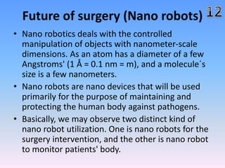 Future of surgery | PPT