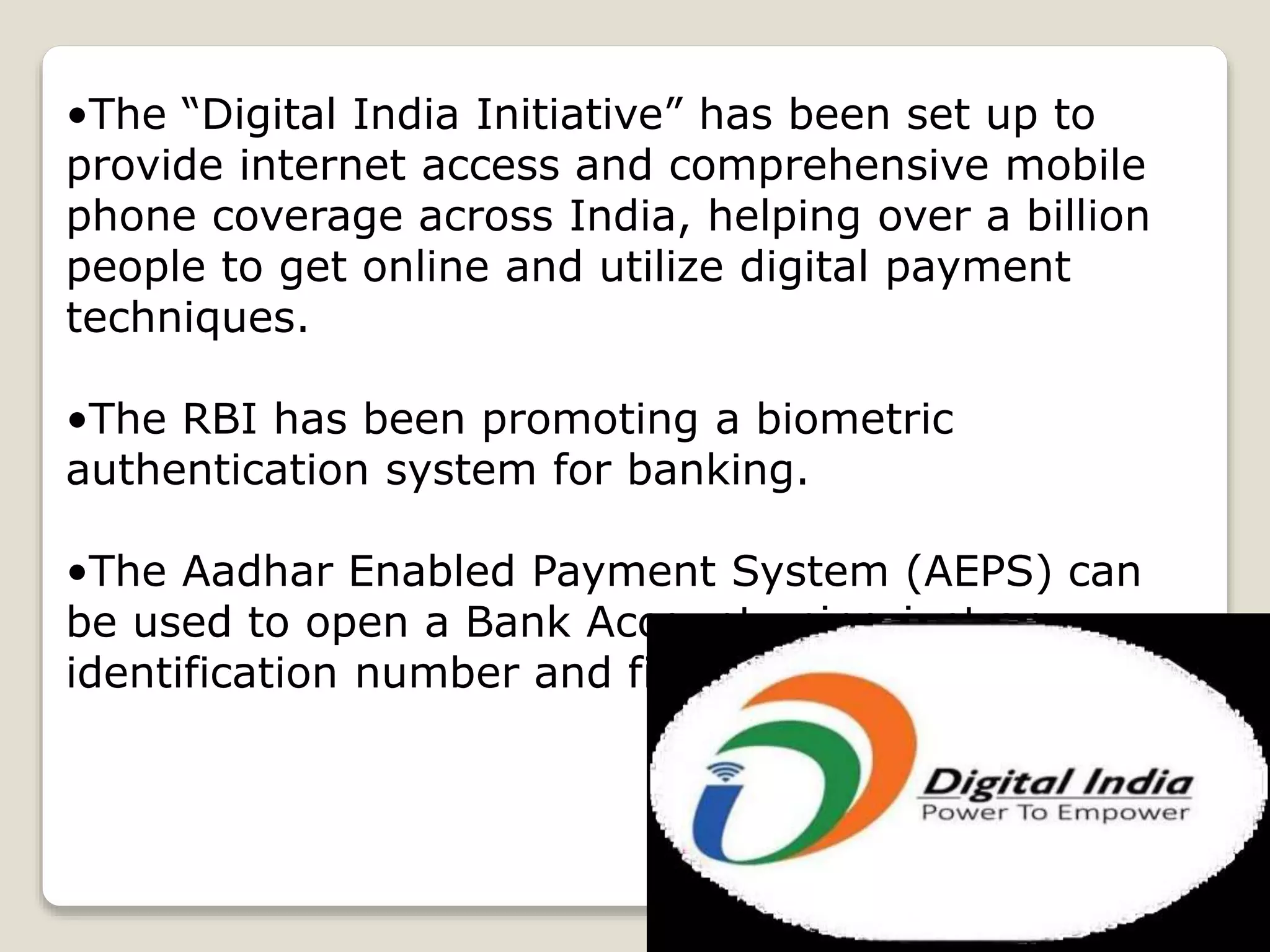 Indian cashless transaction ppt | PPTX