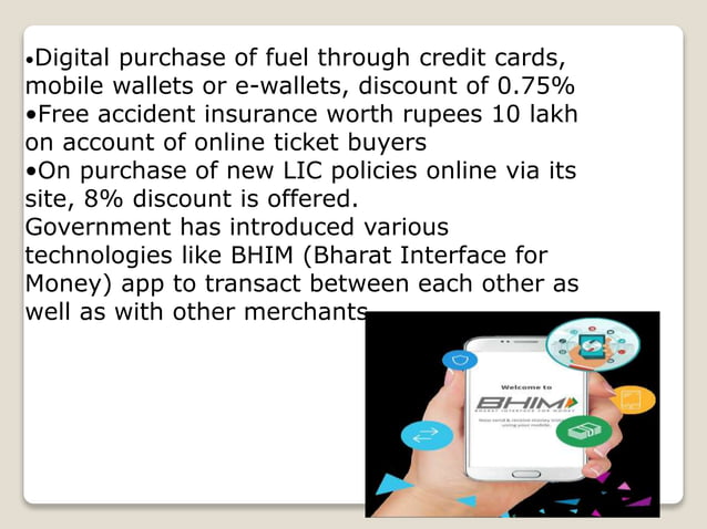 Indian cashless transaction ppt | PPTX