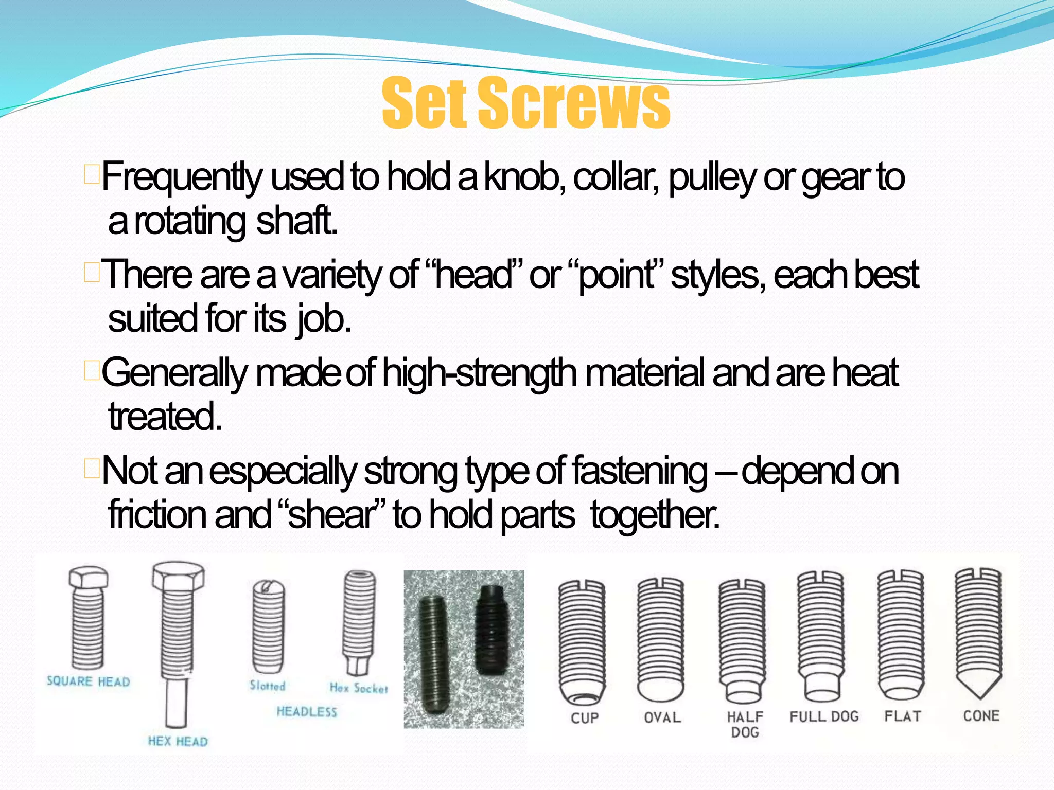 Cold Forged Fasteners | PPTX