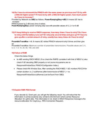 Rach procedure in lte | DOCX