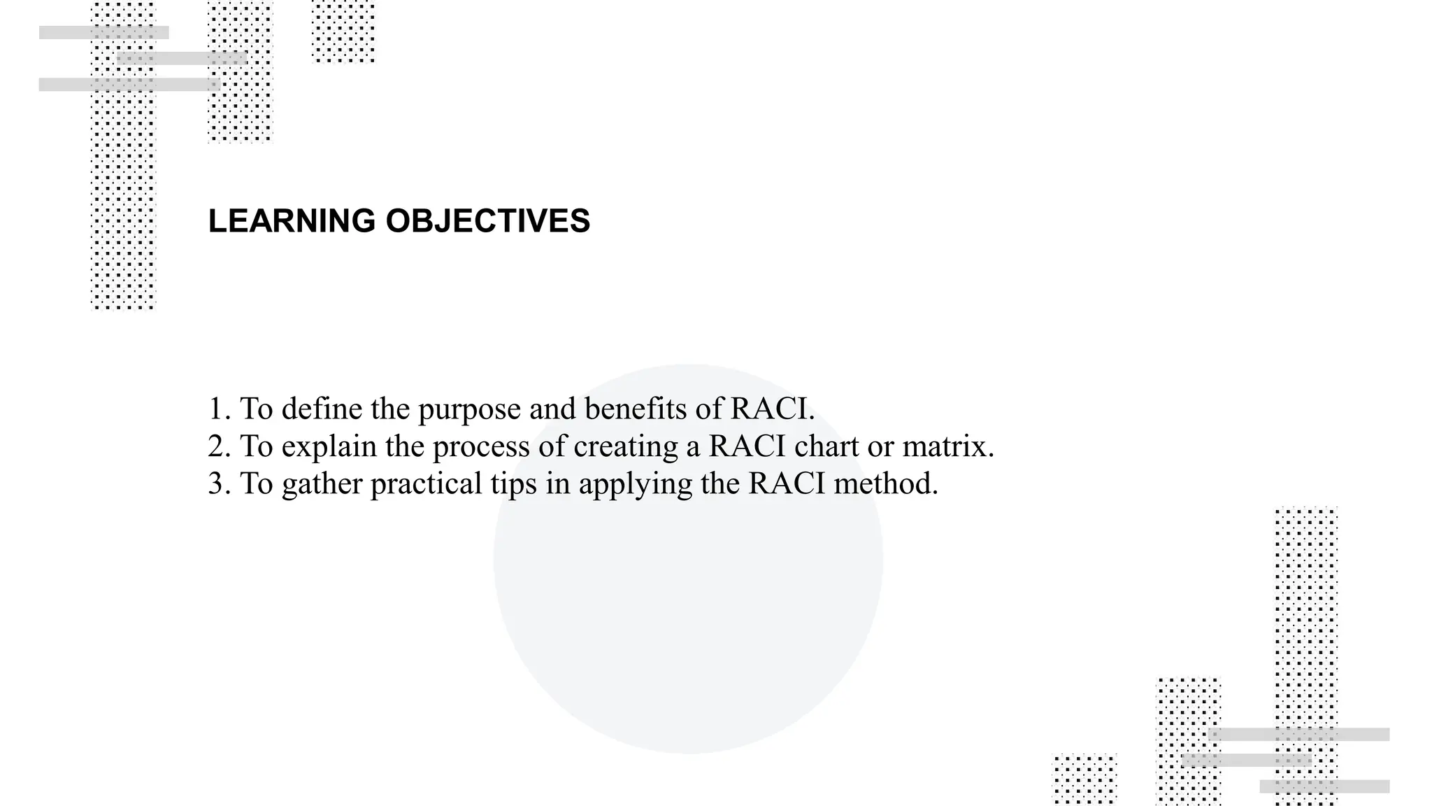 RACI The Methodology & Matrix Presentation | PPTX