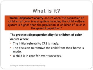 Appendix A: Racial Disproportionality | PPT