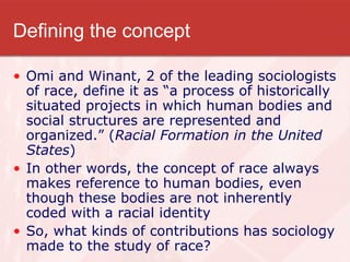 Racial Conflict Theory | PPT