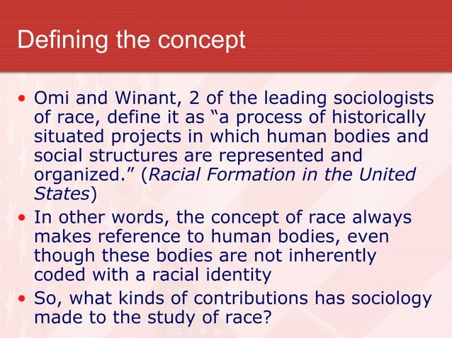 Racial Conflict Theory | PPT