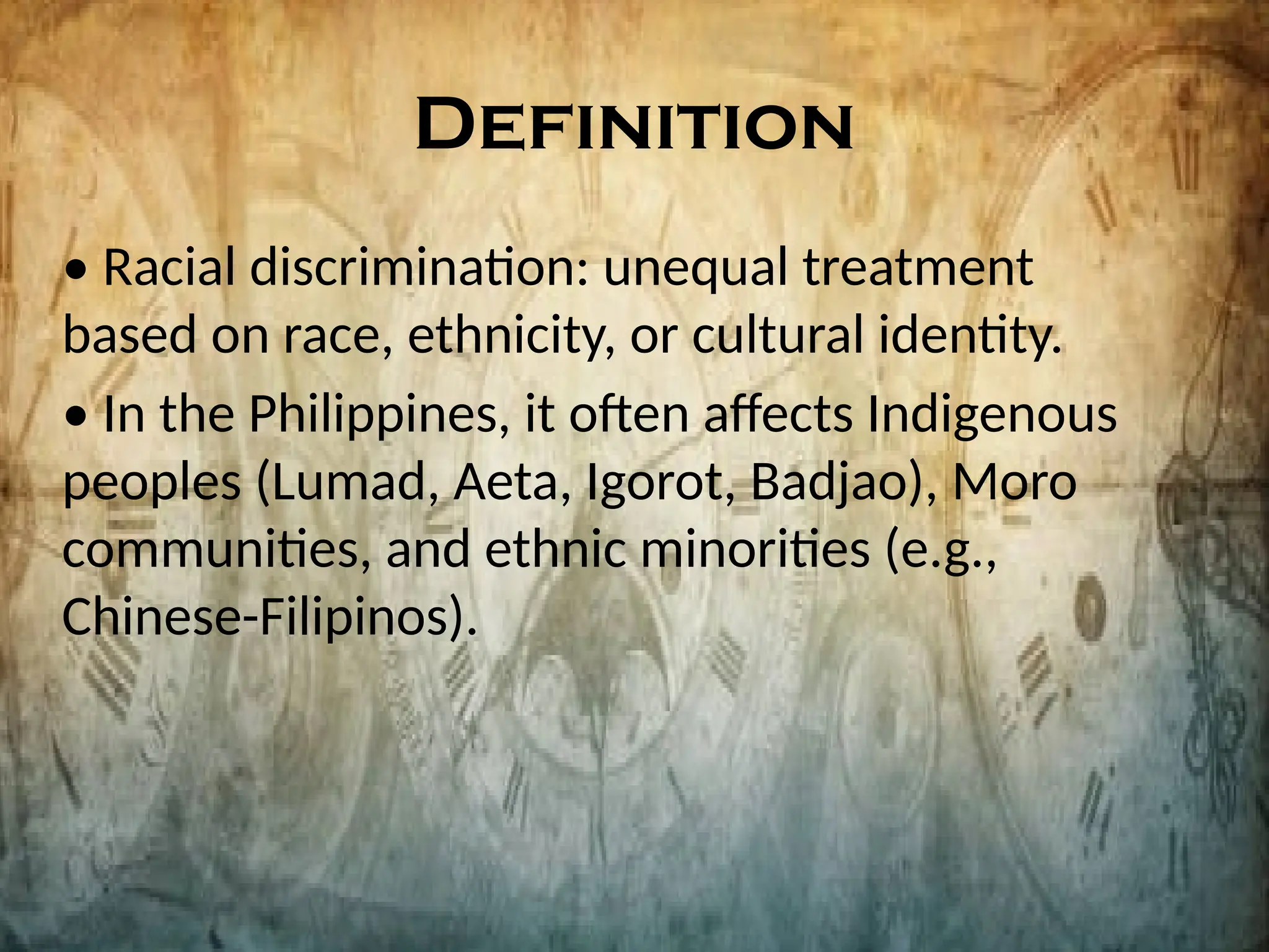 Racial_Discrimination_ In the Philippines.pptx