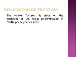 Racial Discrimination | PPTX