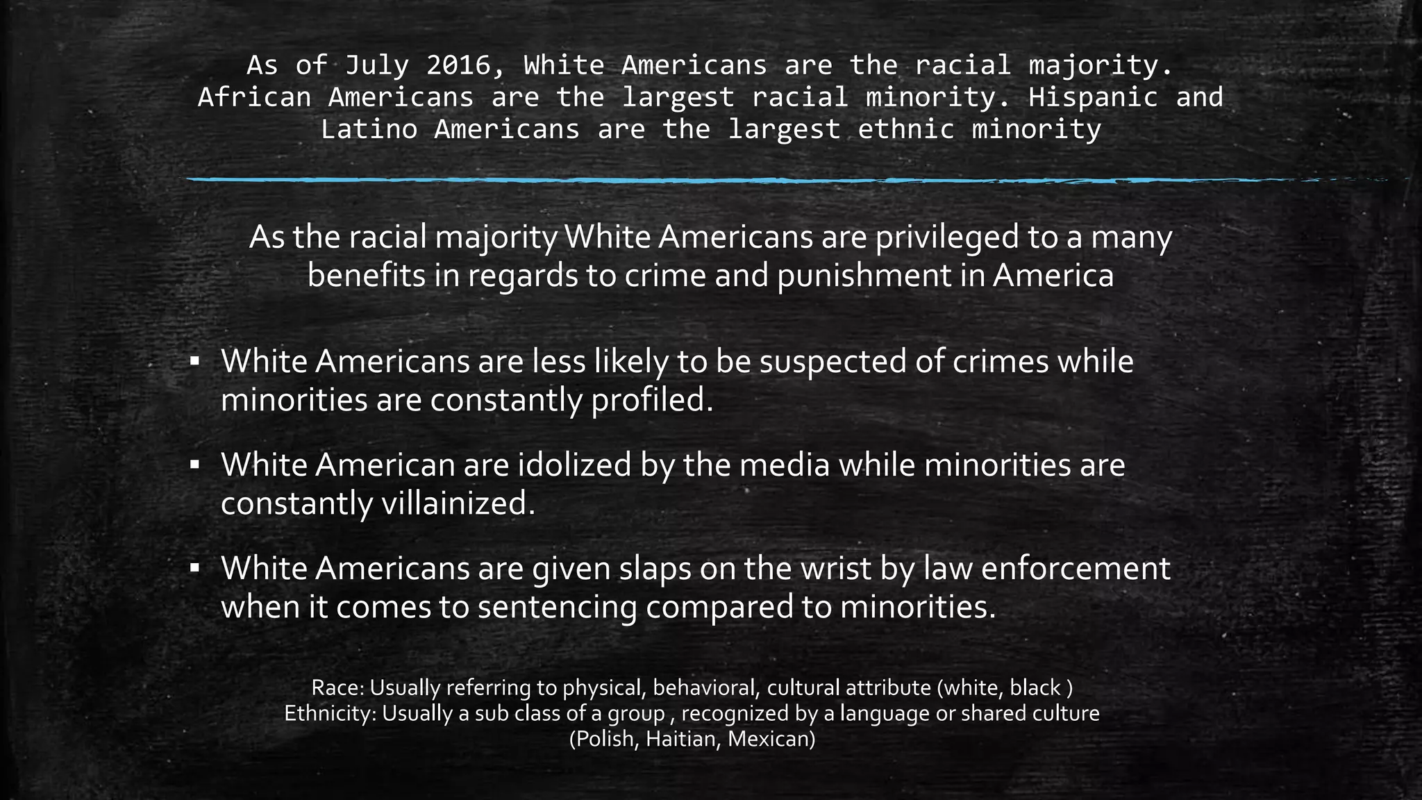 Racial disparity in crime and punishment | PPT