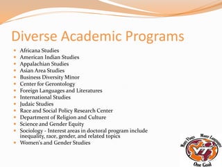 Racial Diversity at Virginia Tech | PPTX