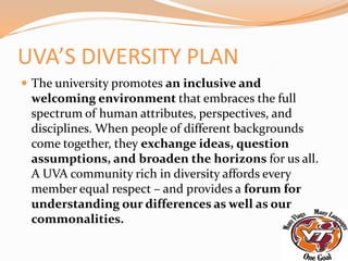 Racial Diversity at Virginia Tech | PPTX