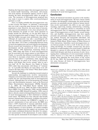 Supplementary: Racial Microaggressions | PDF