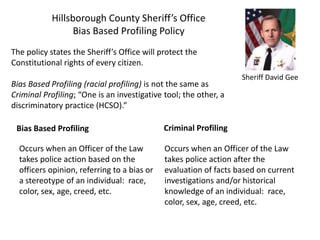 Racial profiling and response cja 344 | PPT