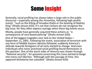 Racial Profiling | PPTX