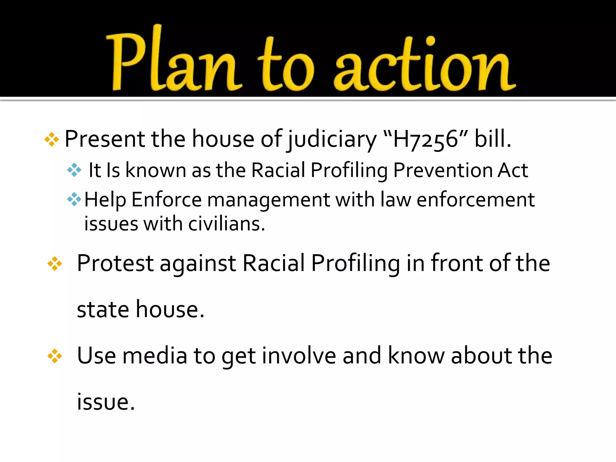 Racial profiling presentation | PPTX