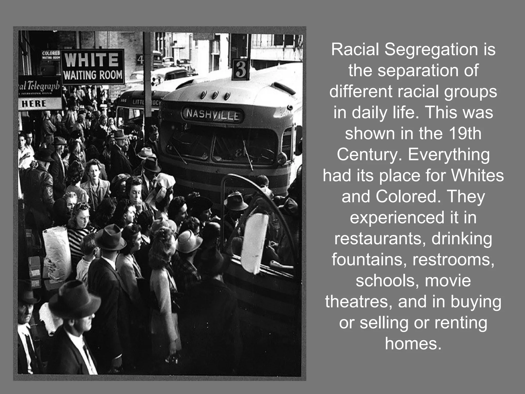 Racial Segregation | PPT