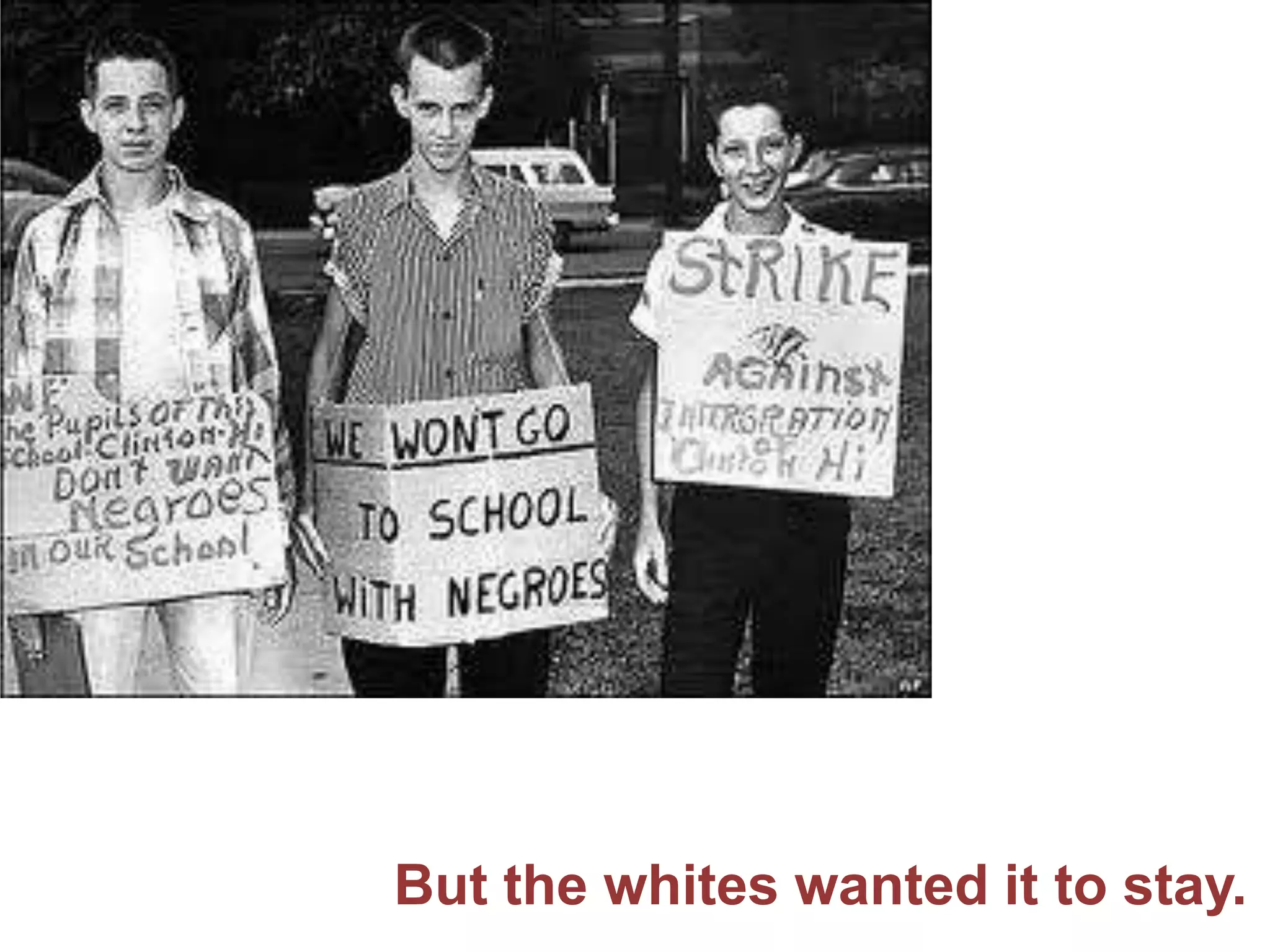 Racial segregation during the 1930's | PPTX