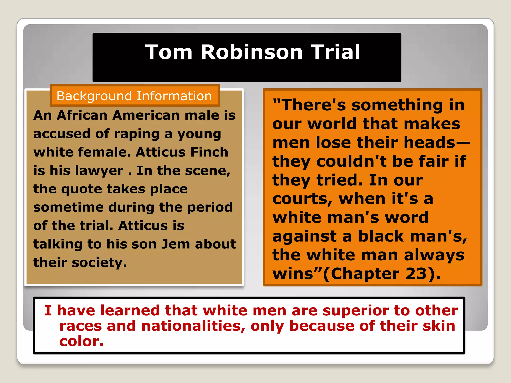 Racial Segregation | PPTX