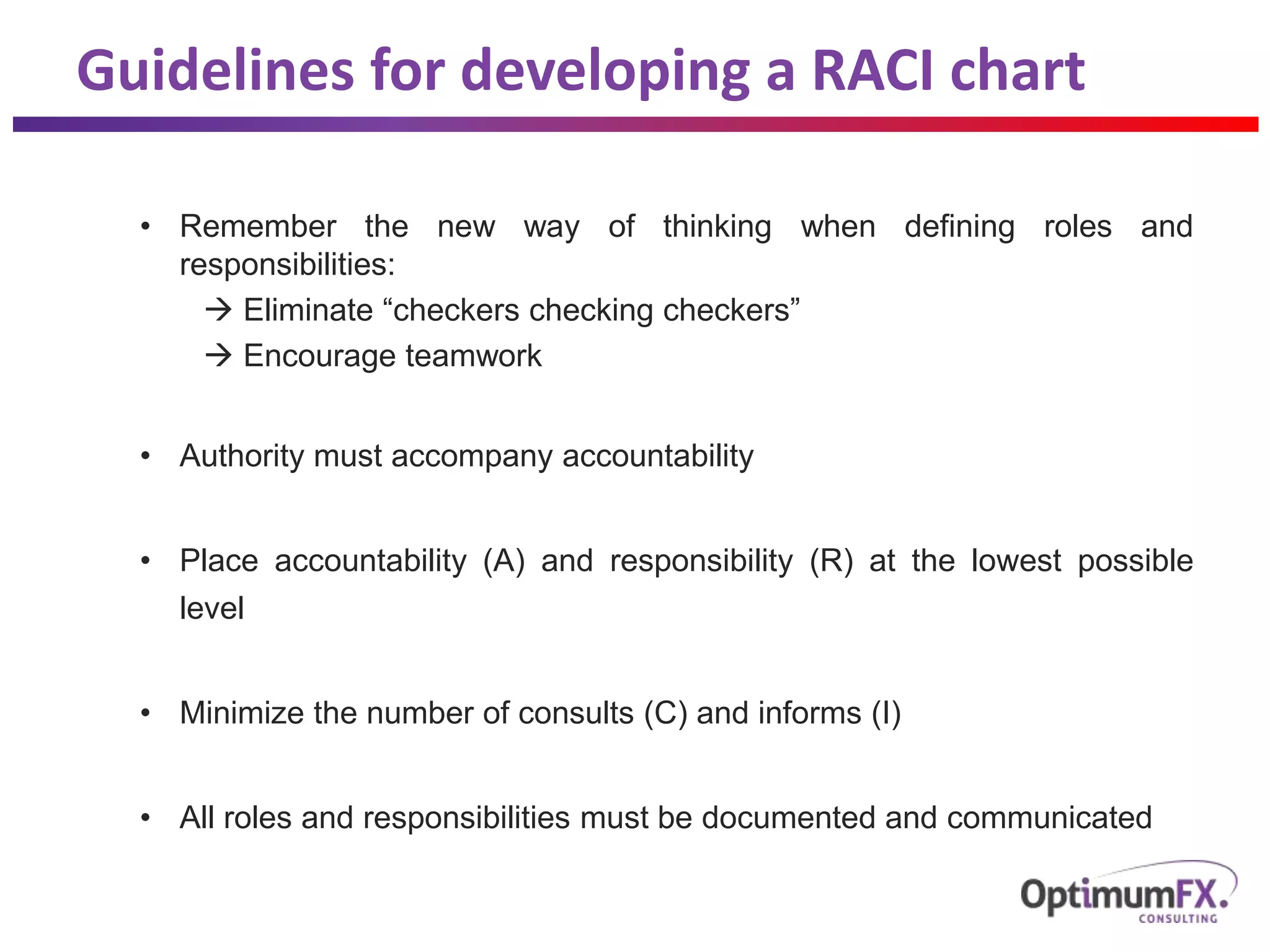 RACI Methodology | PPTX