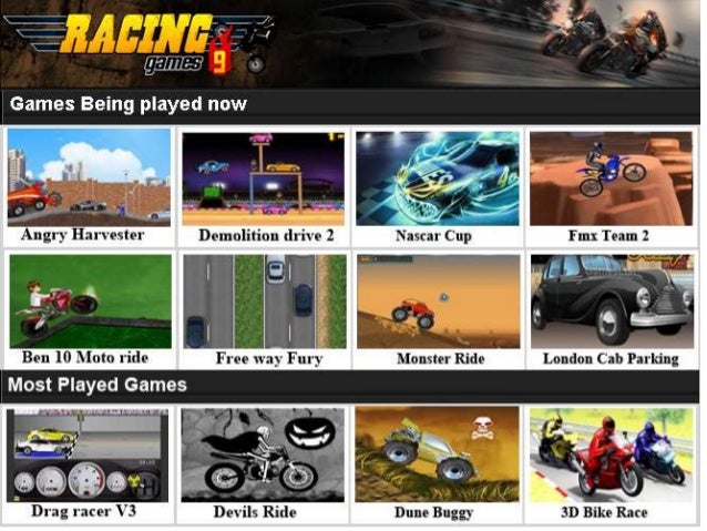 Racing Games 9 - Play free online racing games and Bike games