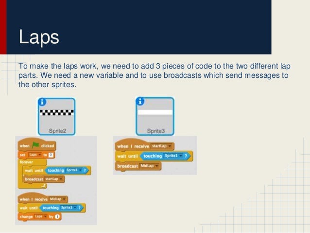Scratch Programming Racing Game Tutorial