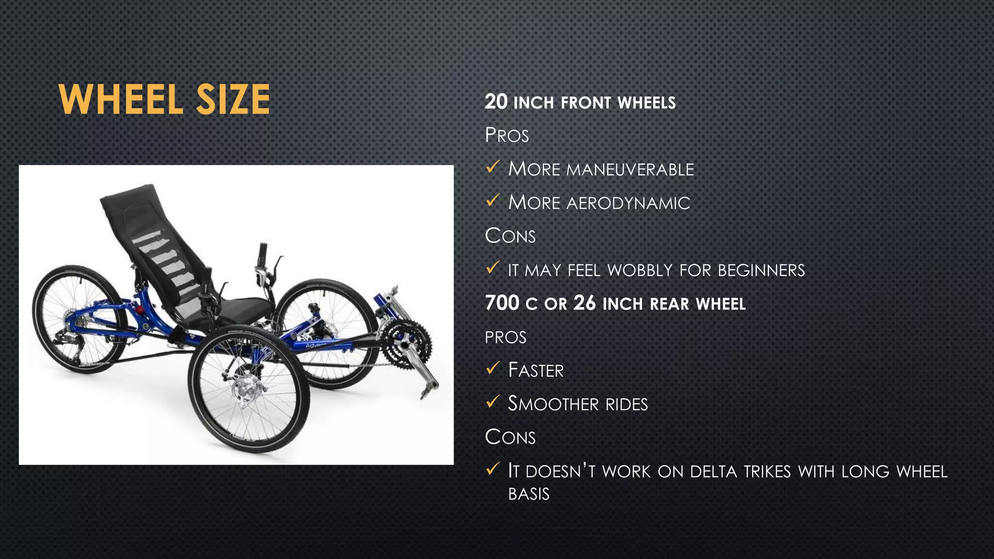 Racing recumbent trike final | PPTX