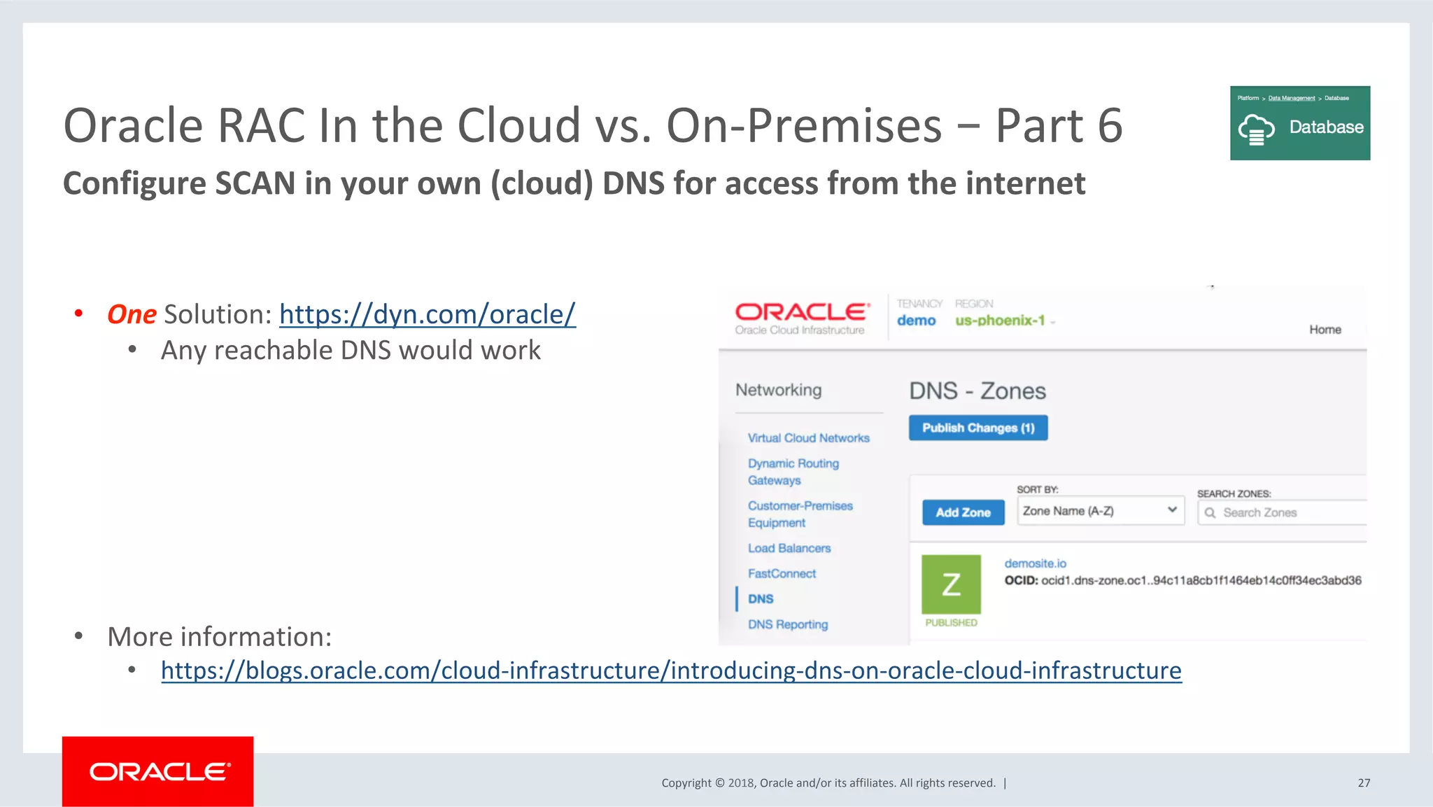 Oracle RAC in the Oracle Cloud | PDF