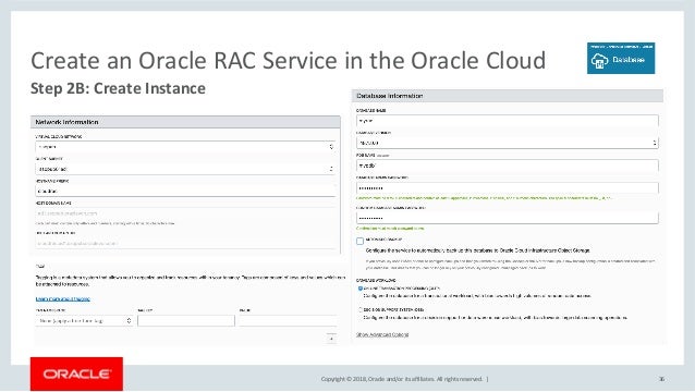 Oracle RAC in the Oracle Cloud