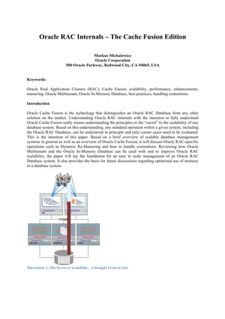 Paper: Oracle RAC Internals - The Cache Fusion Edition | PDF