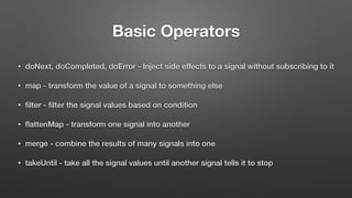 Intro to ReactiveCocoa | PPT