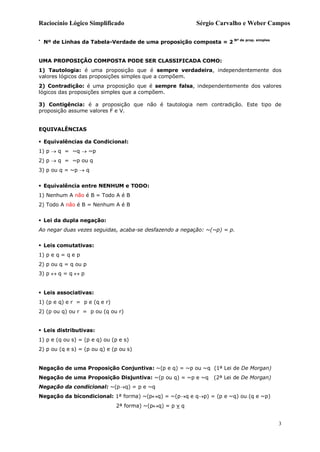 Raciocinio logico simplificado_principai | PDF