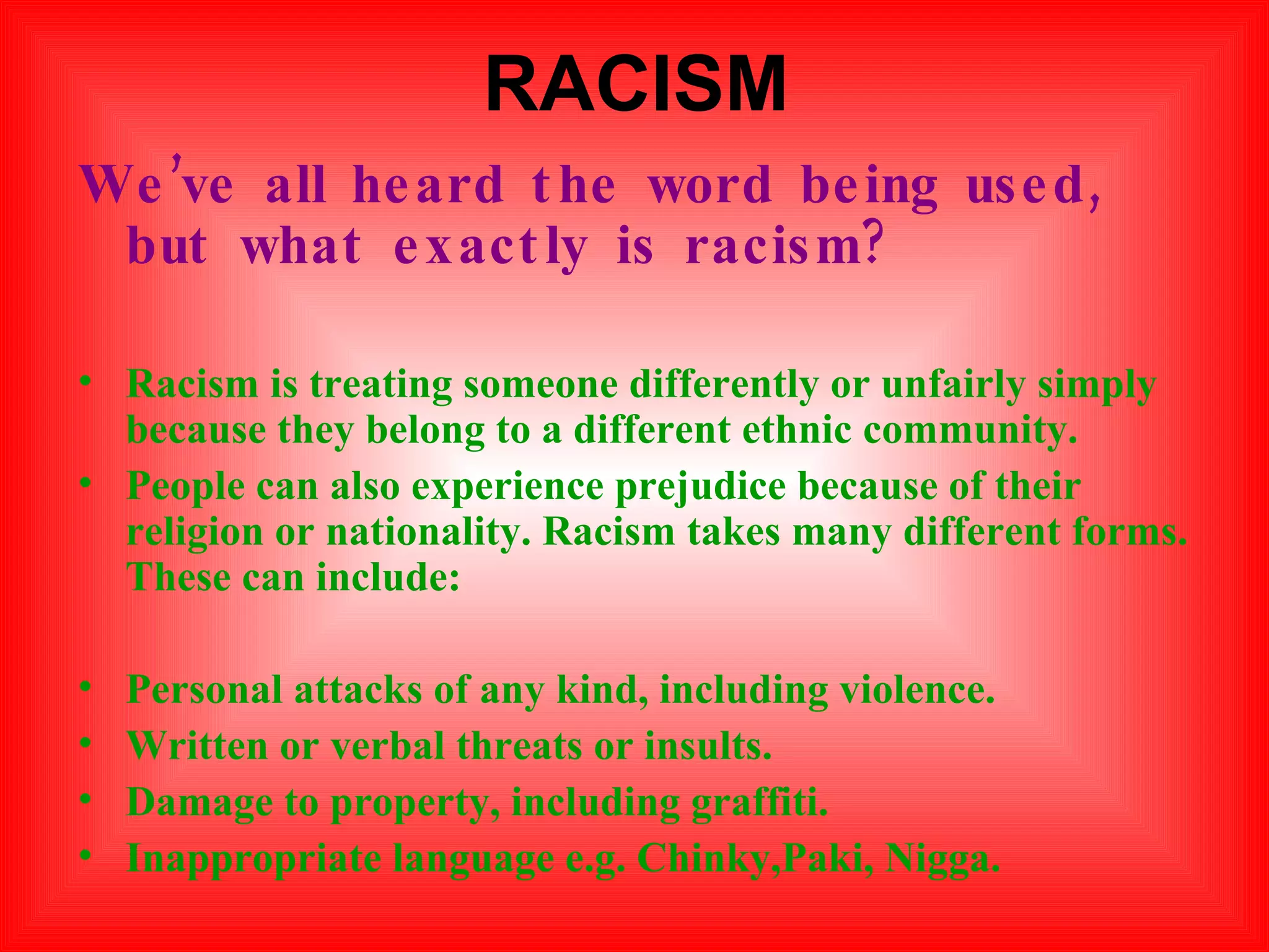 Racism | PPT