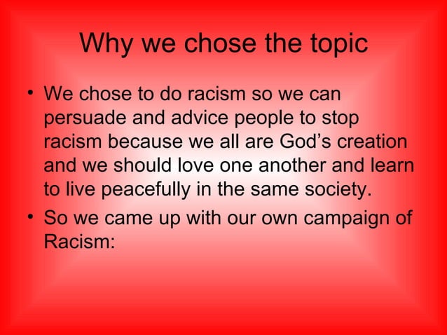 Racism | PPT